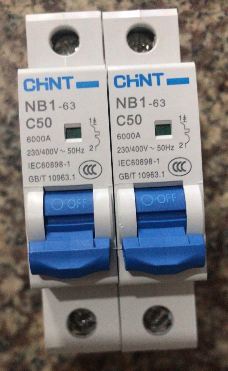 Chint NB1-63 6kA NB1-63H 10kA Mini Circuit Breaker 1 2 3 4 Pole 1P 2P ...